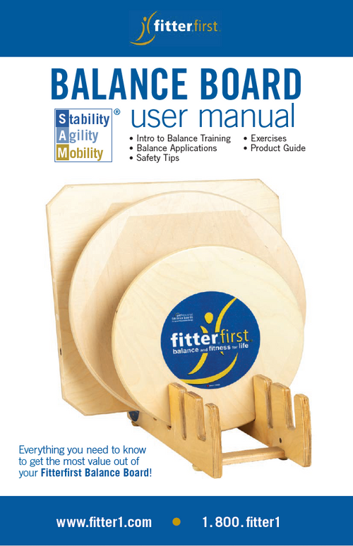 Balance Board User Manual - Fitterfirst USA